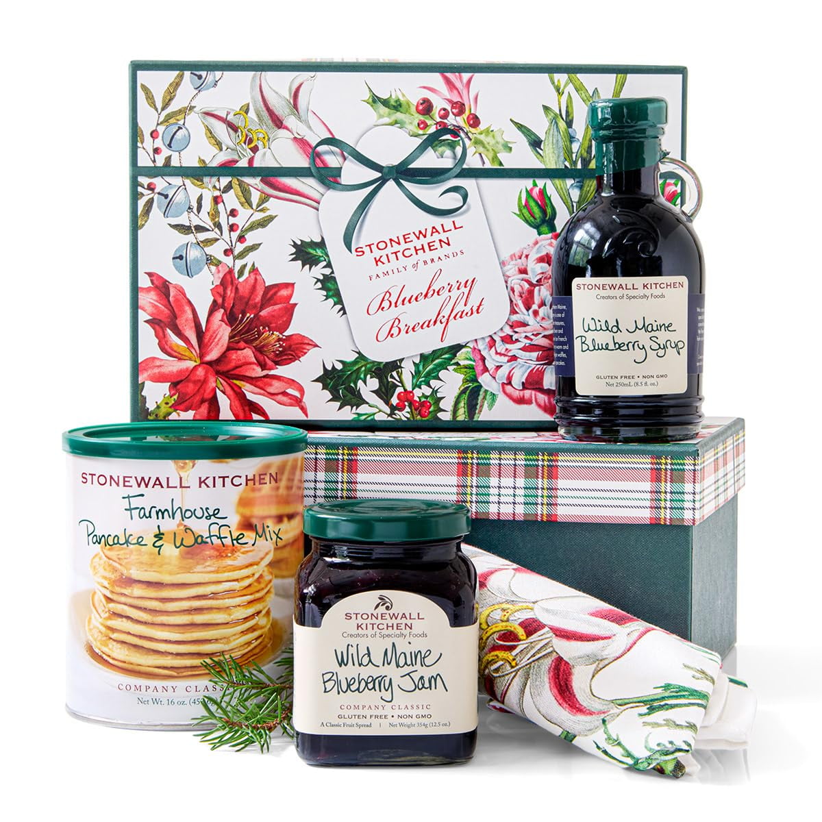 Stonewall Kitchen Holiday 2024 MMF7 3 Piece Blueberry Breakfast Gift ...