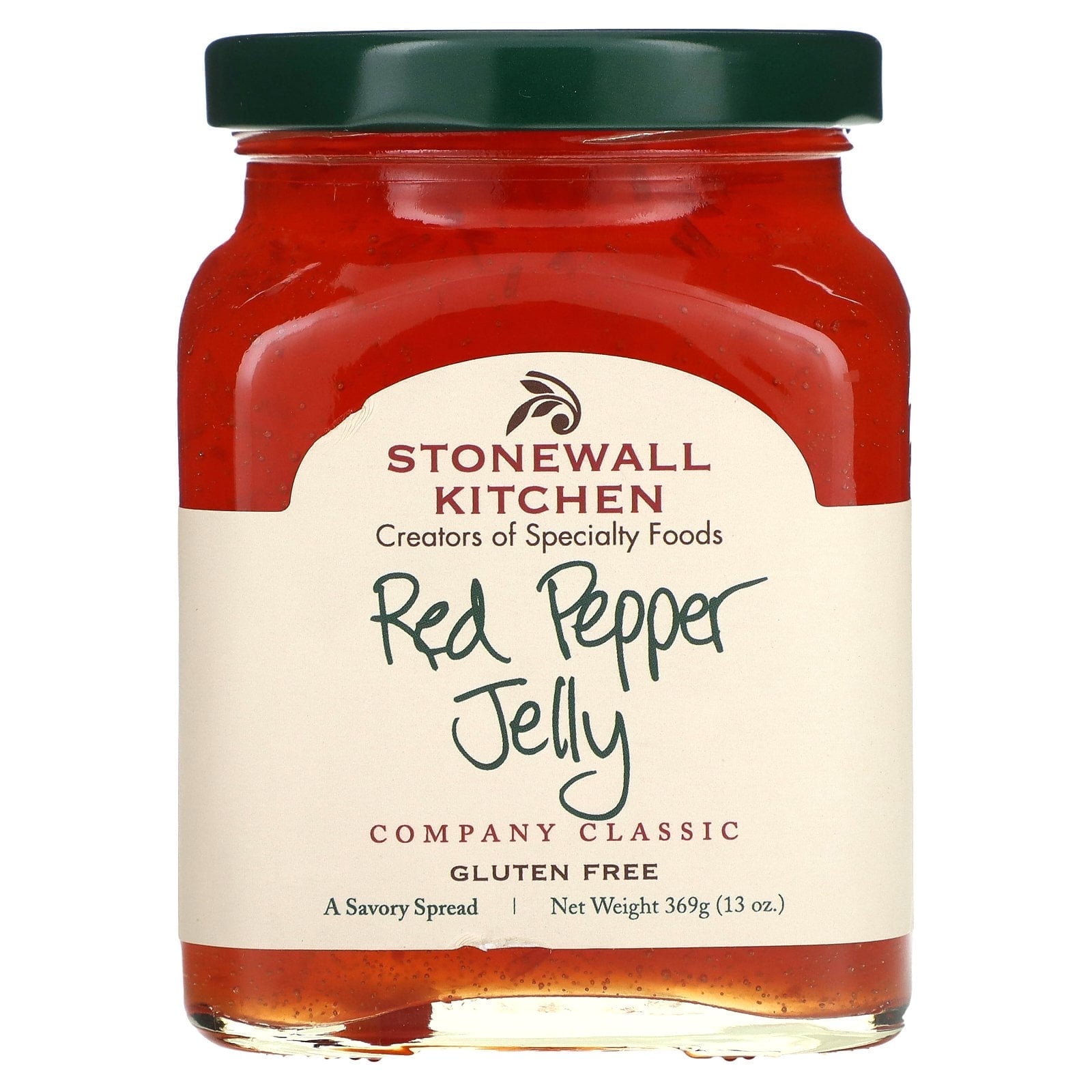 Stonewall Kitchen Classic Red Pepper Jelly, Sweet and Savory Blend, 13 ...
