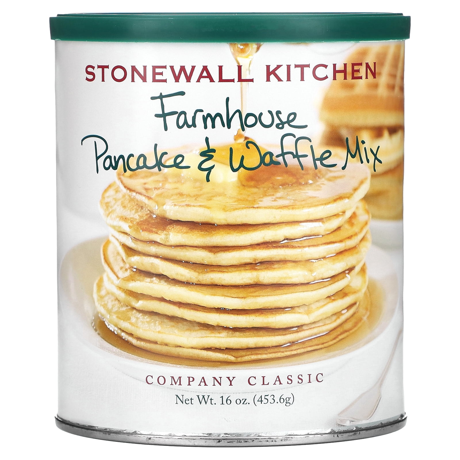 Stonewall Kitchen Small Farmhouse Pancake & Waffle Mix, 16 Oz Can ...