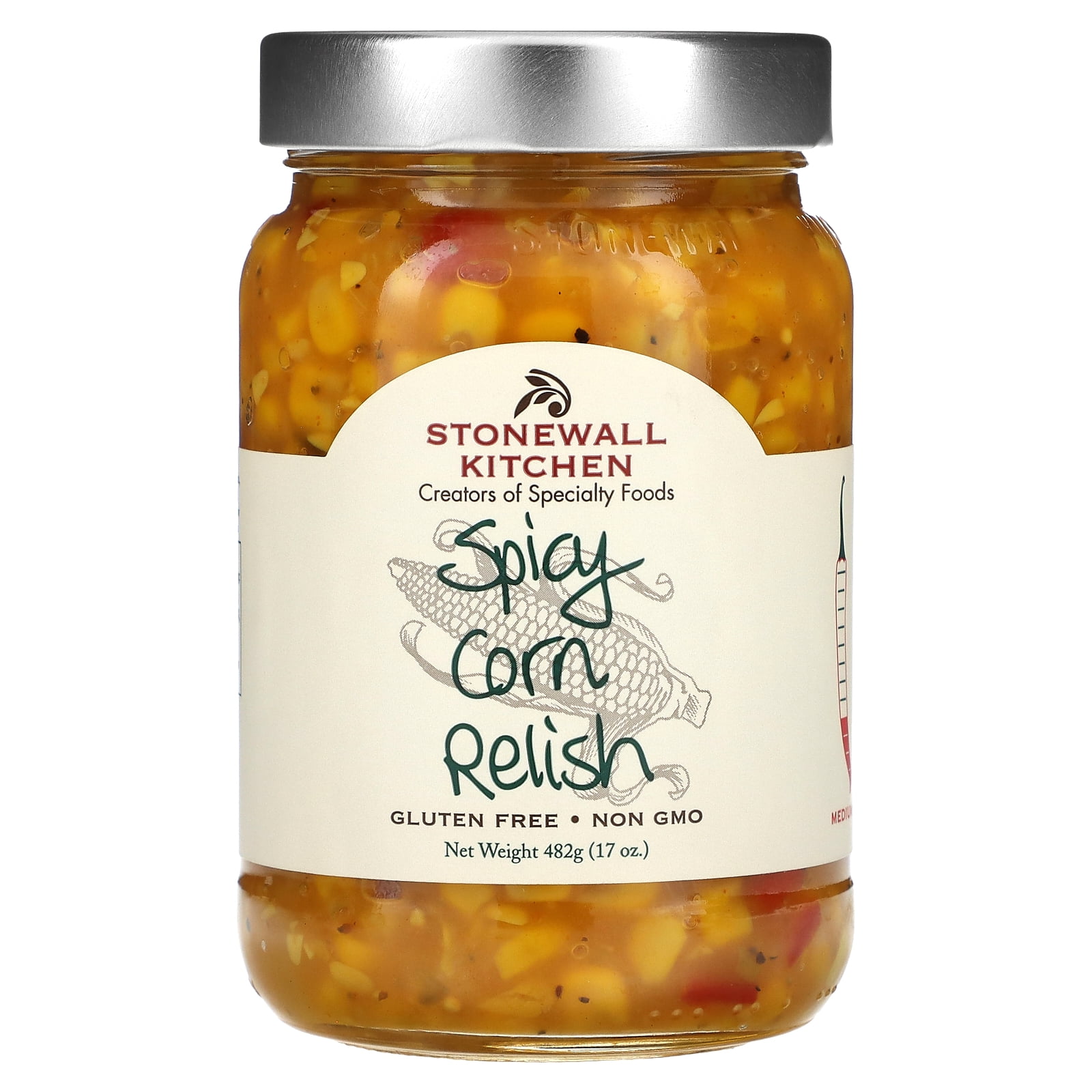 Stonewall Kitchen Spicy Corn Relish, 16 Ounce Jar - Walmart.com