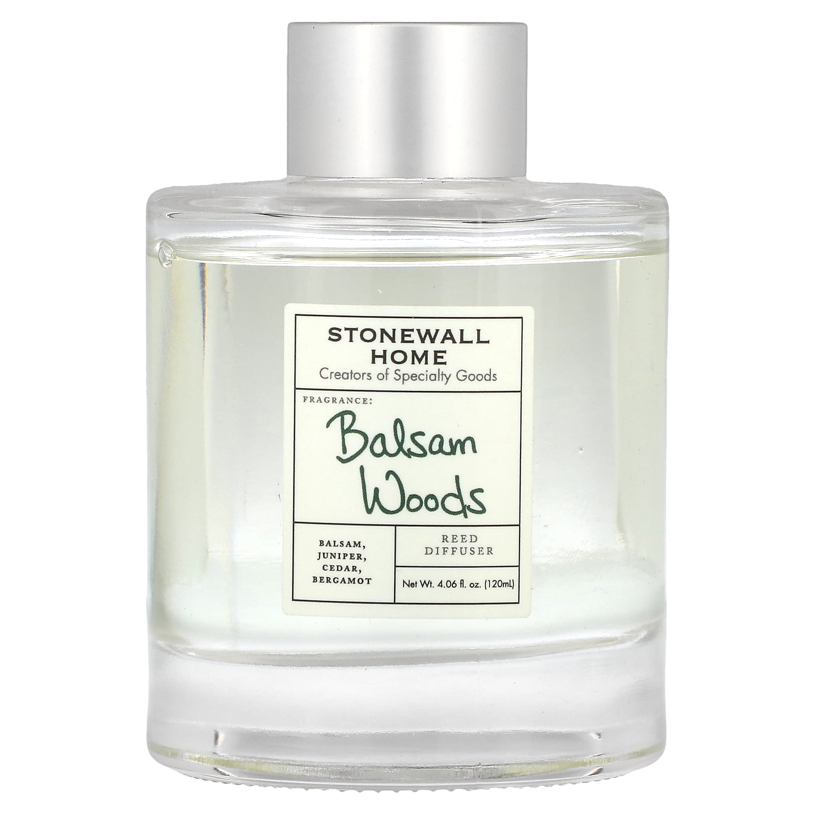 Stonewall Kitchen Stonewall Home Reed Diffuser, Balsam Woods, 4.06 fl ...