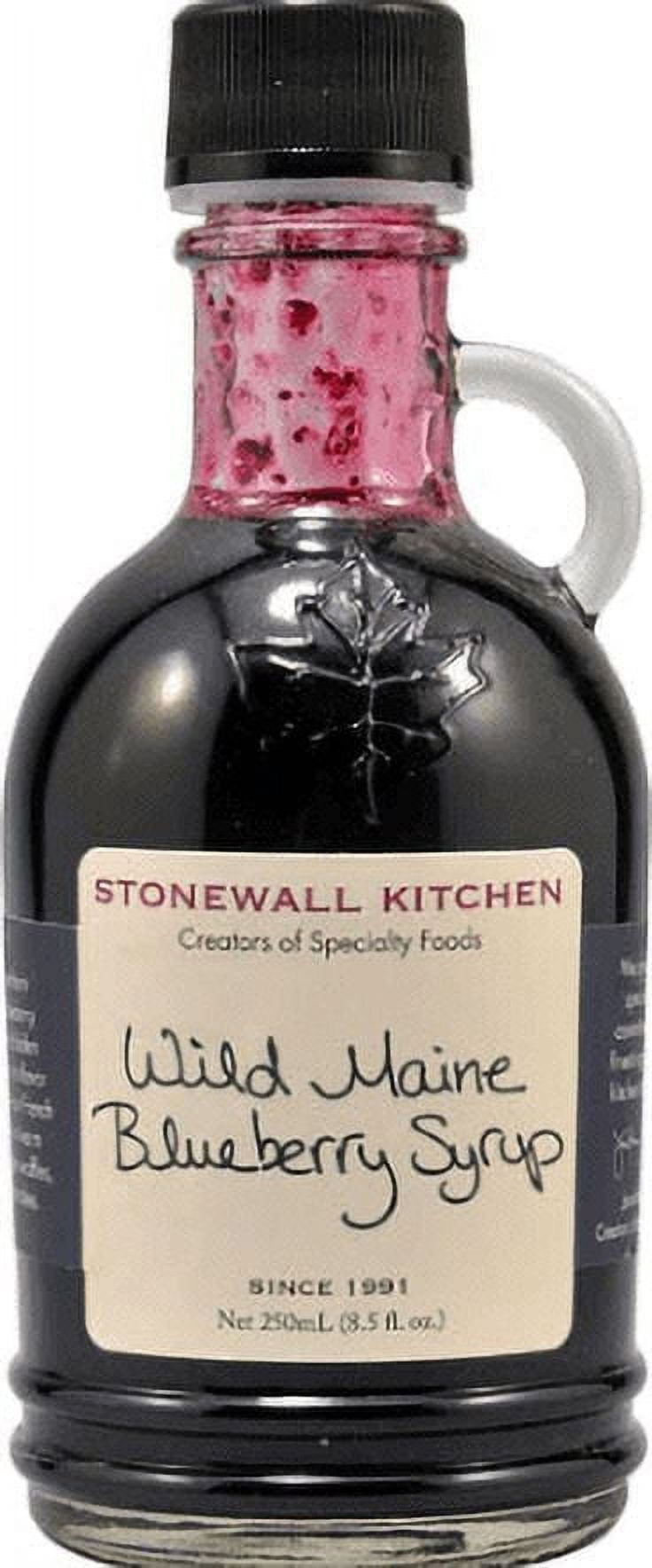 Stonewall Kitchen Syrup Wild Maine Blueberry - 8.5 fl oz Pack of 2 ...