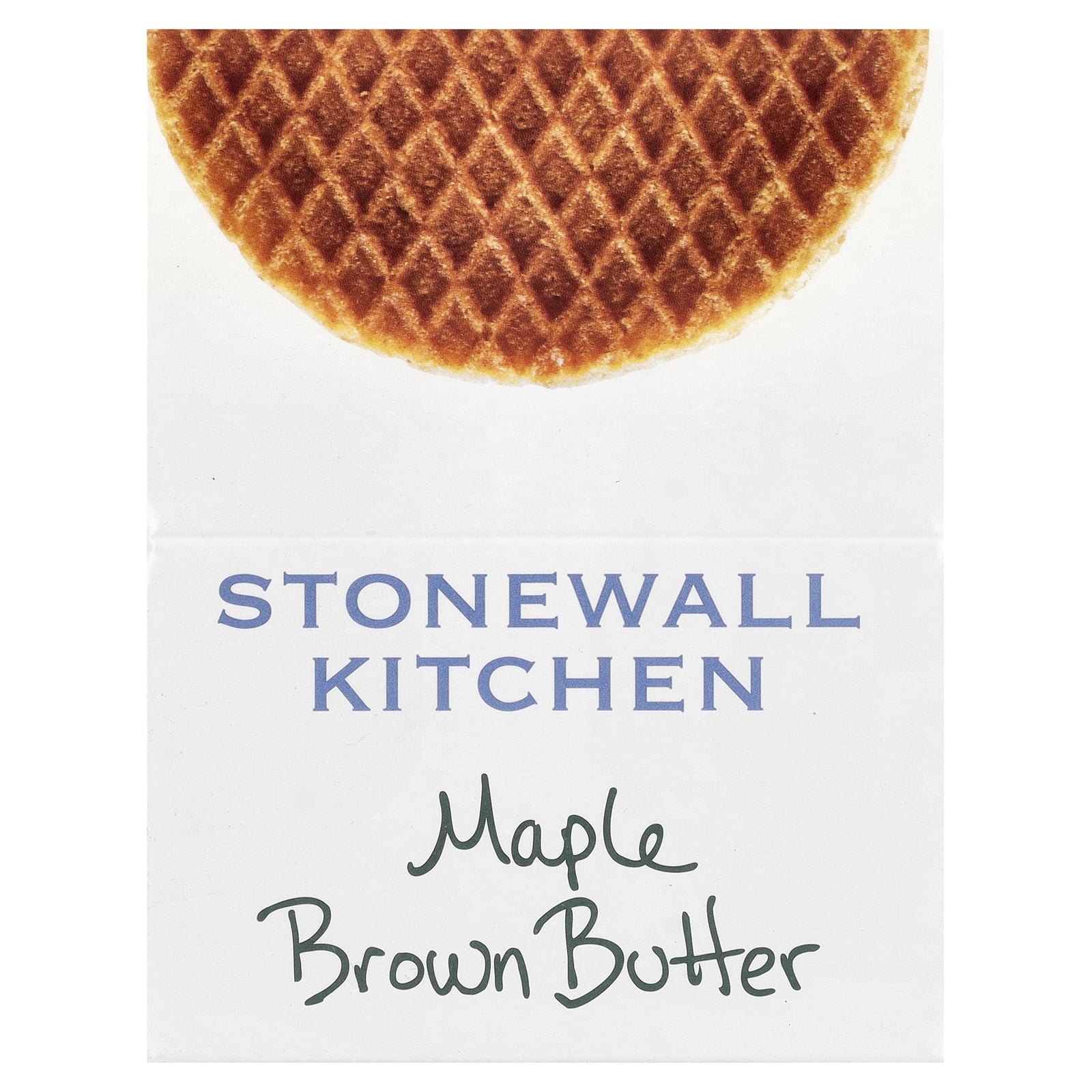 Stonewall Kitchen Waffle Cookies, Maple Brown Butter, 8 Dutch Waffle ...