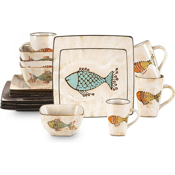 Fish Dinnerware Set