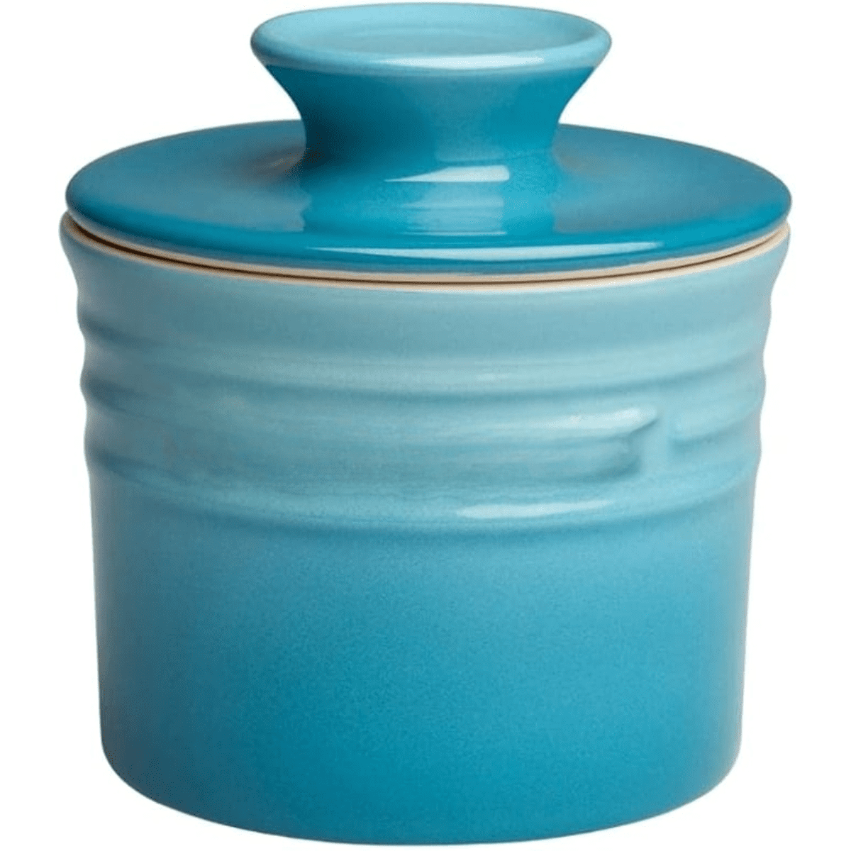Stoneware Butter Crock, 6 oz., Caribbean - Walmart.com