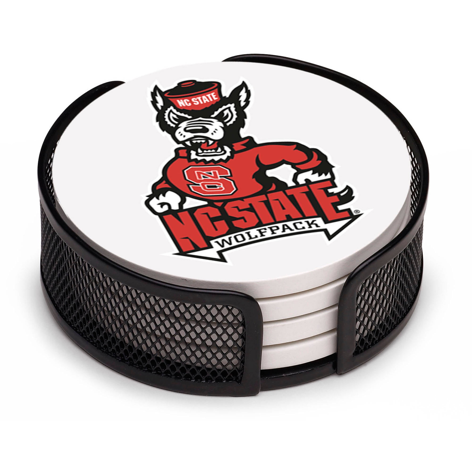 ONLINE Home Decor Stoneware Drink Coaster Set with Holder, North ...