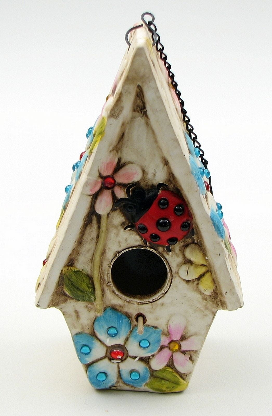 Stoneware Ladybug Birdhouse - Walmart.com
