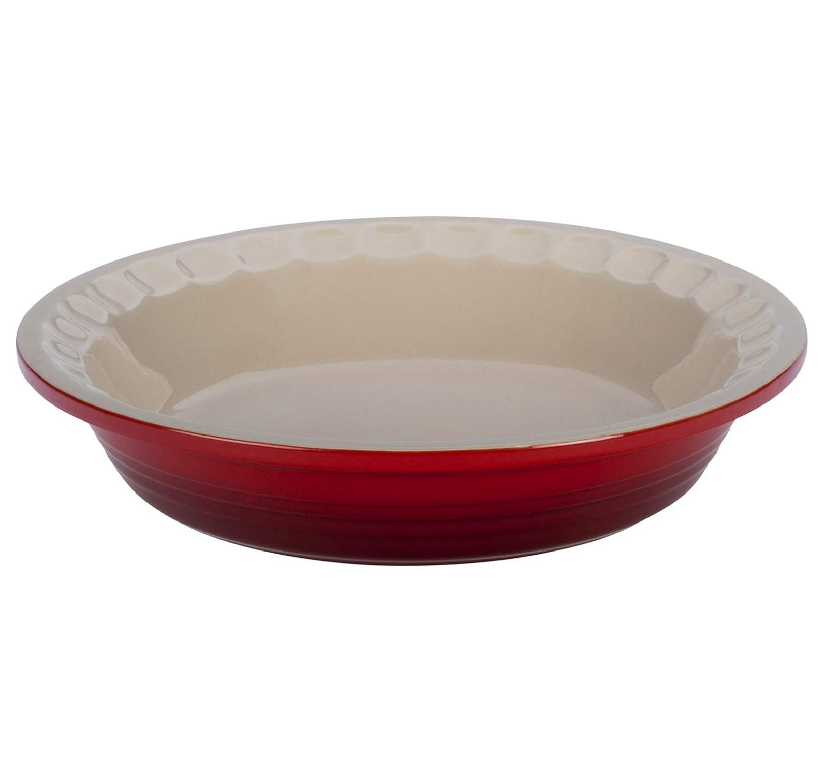 Stoneware Pie Dish, 9", Cerise - Walmart.com