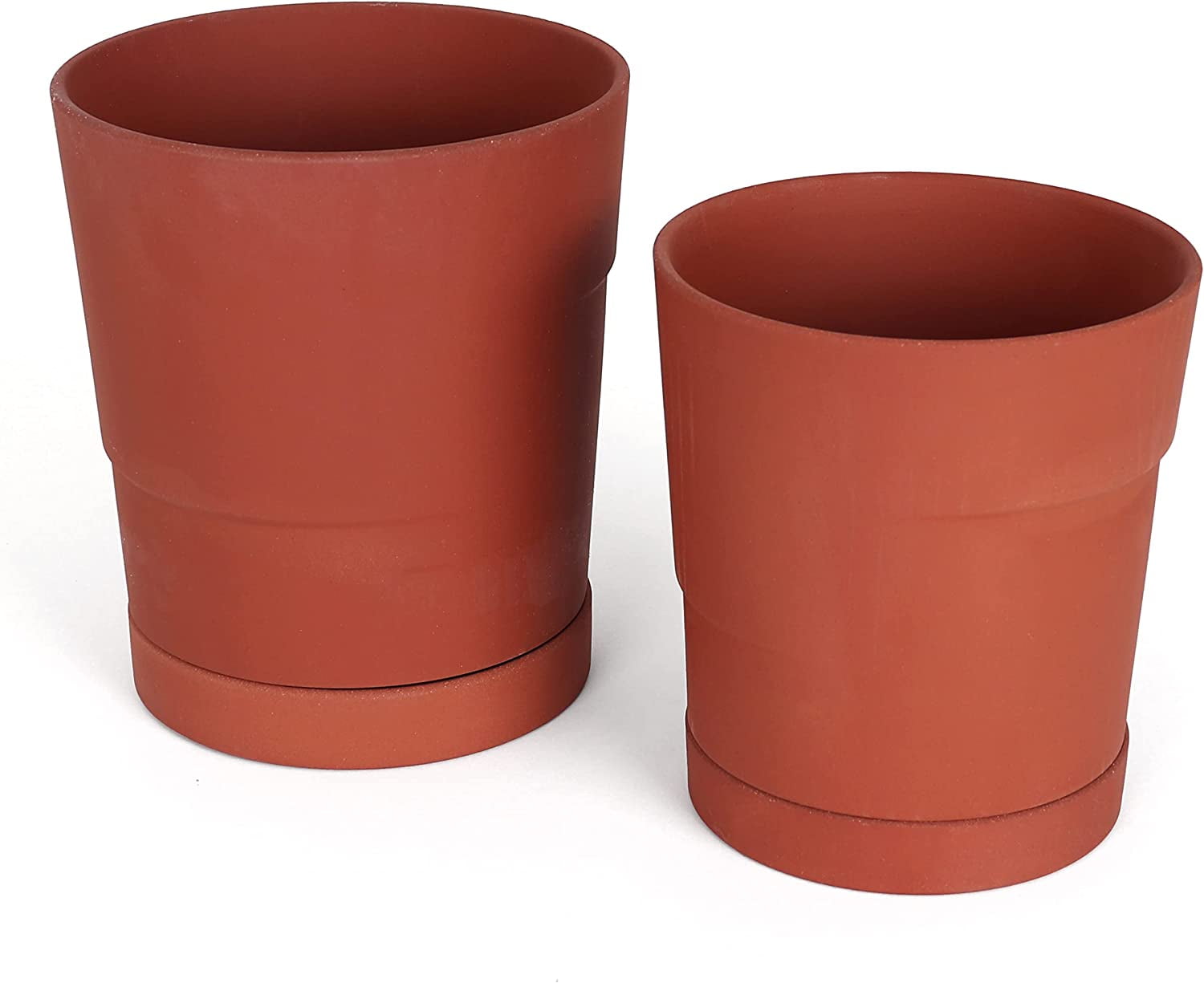 Stoneware Planters - Indoor Planters/Outdoor Planters - Brown Planter ...
