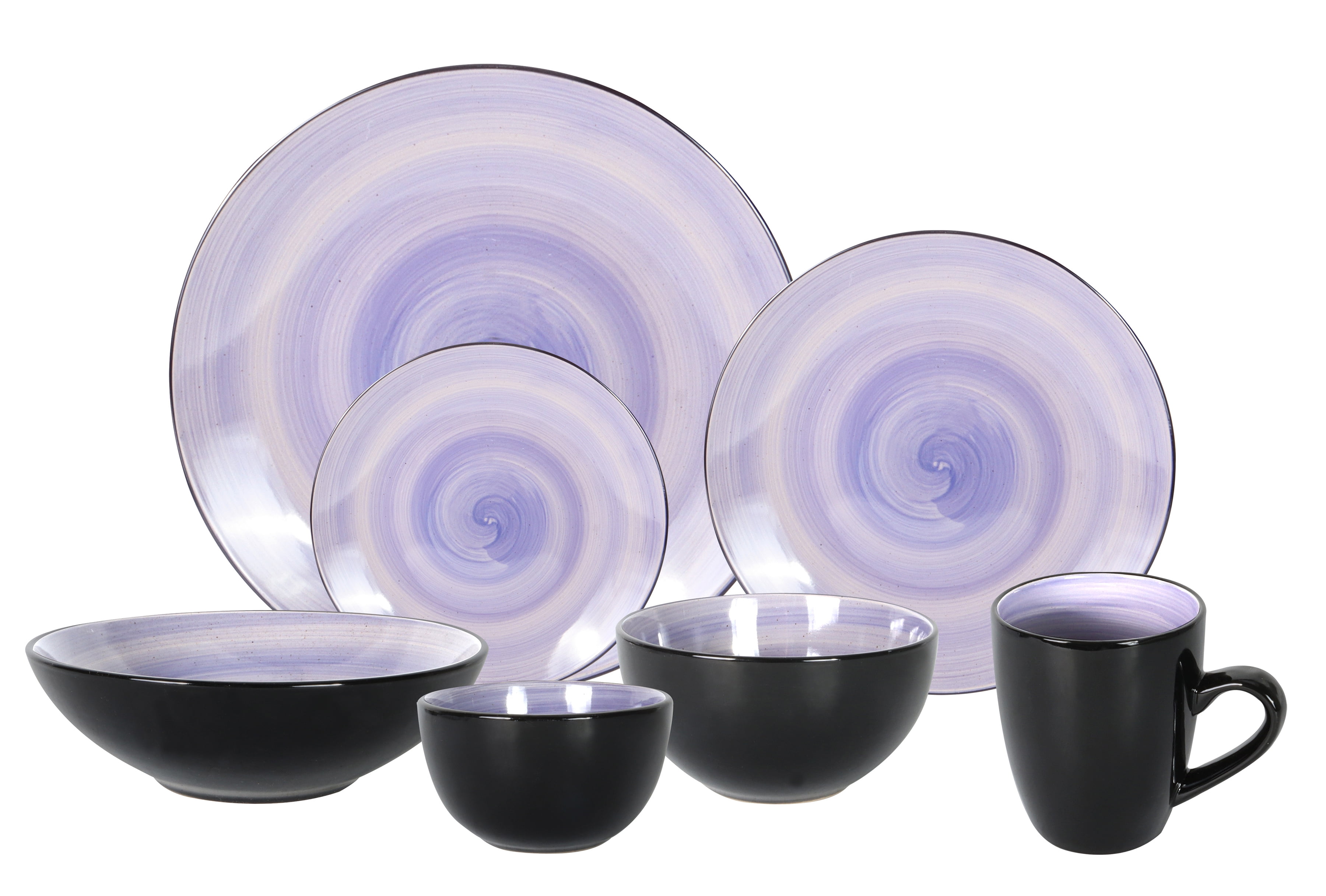 Stoneware Sonoma 56pc Dinnerware Set, Cobalt - Walmart.com