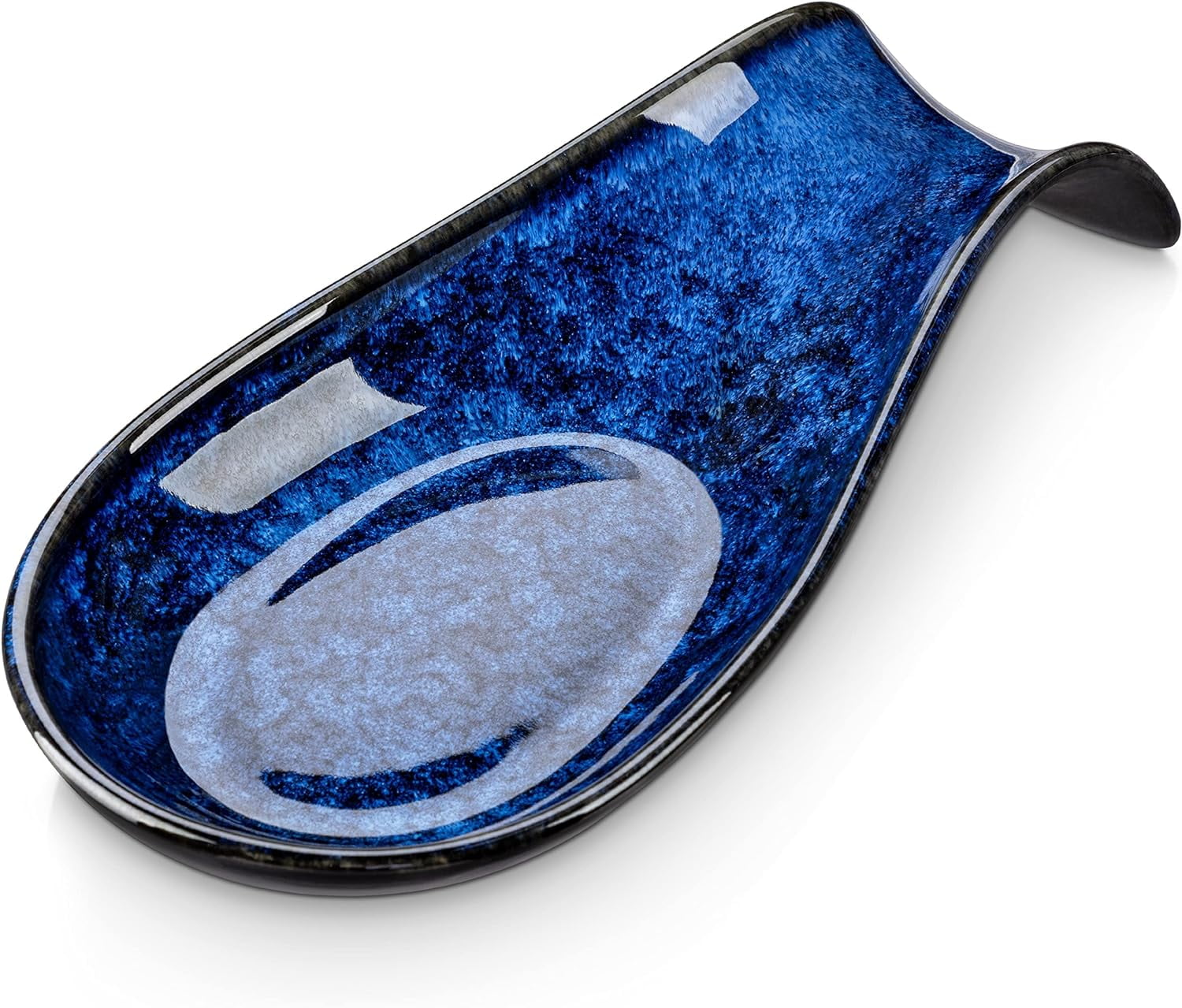 Stoneware Spoon Rest for Stove Top - Multifunctional Utensil Holder and ...