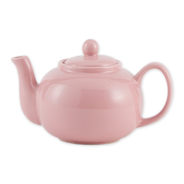 Stoneware Teapot, Pink - Walmart.com