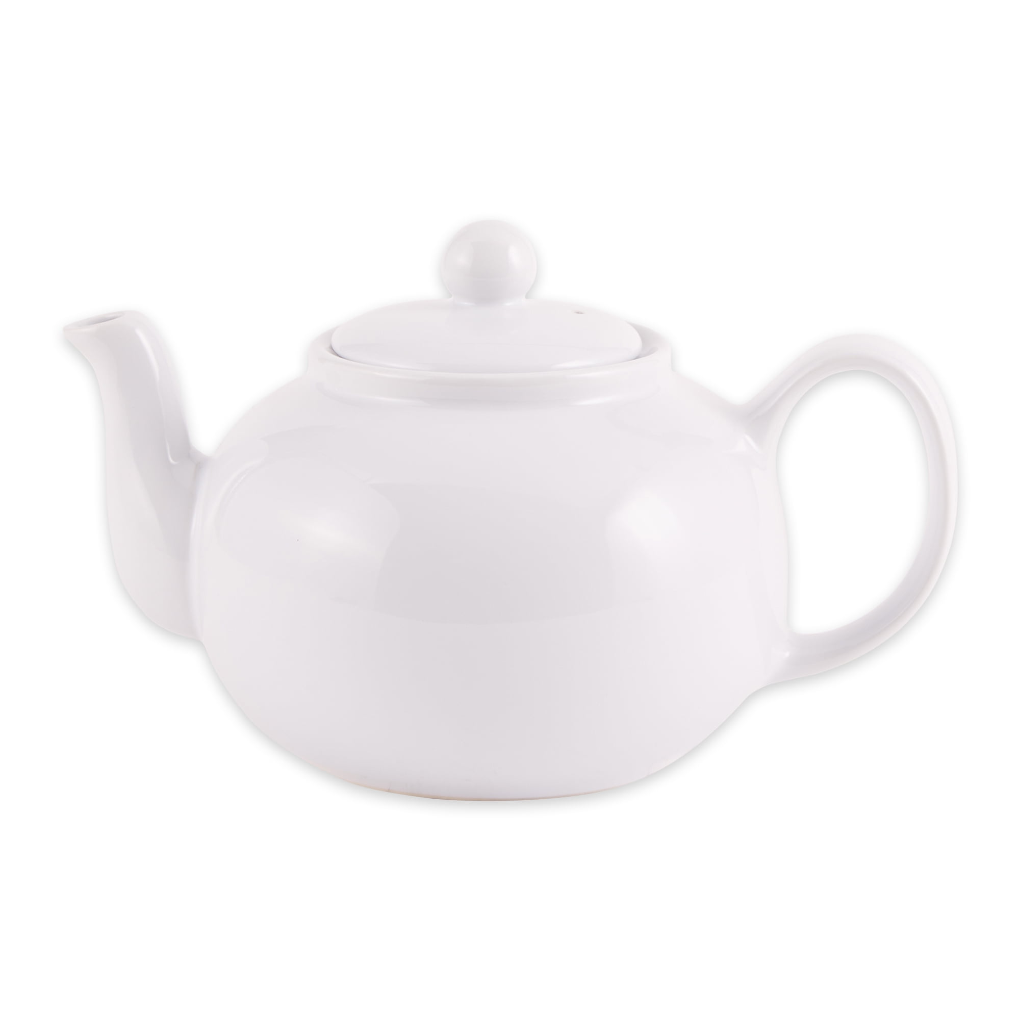 Stoneware Teapot, White - Walmart.com