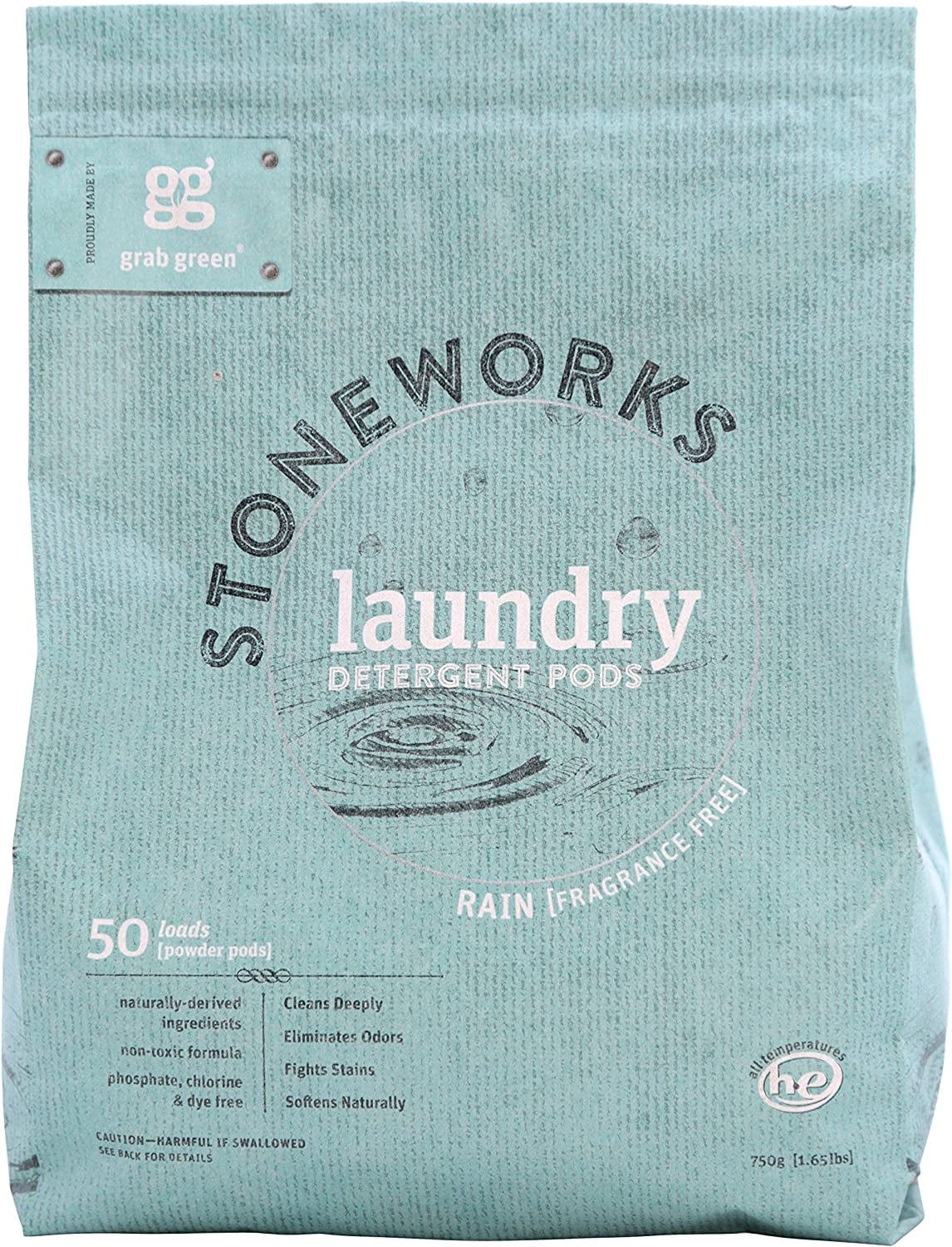 Stoneworks Laundry Detergent Pods, Powered By Naturally-Derived Plant ...