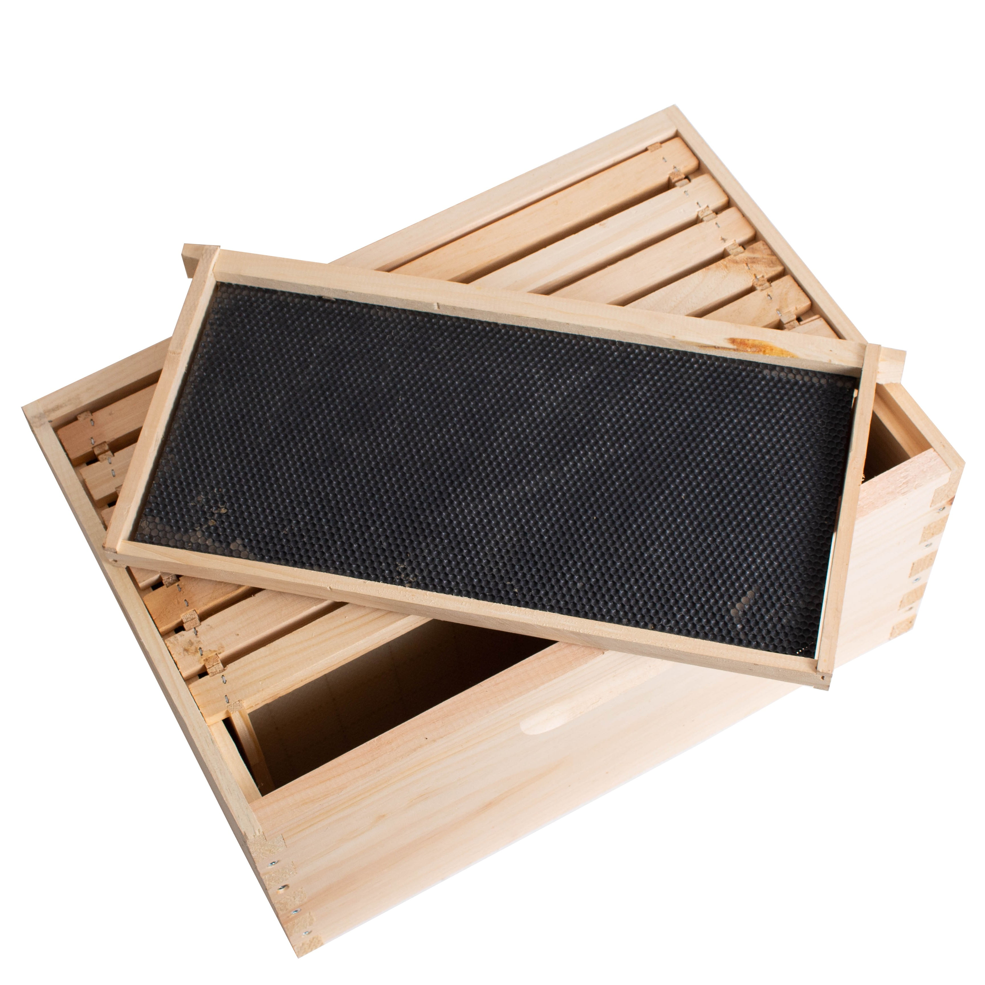 Stoney Acres Beekeeping Beehive Box, 8 Frame Deep Assembled Super or ...