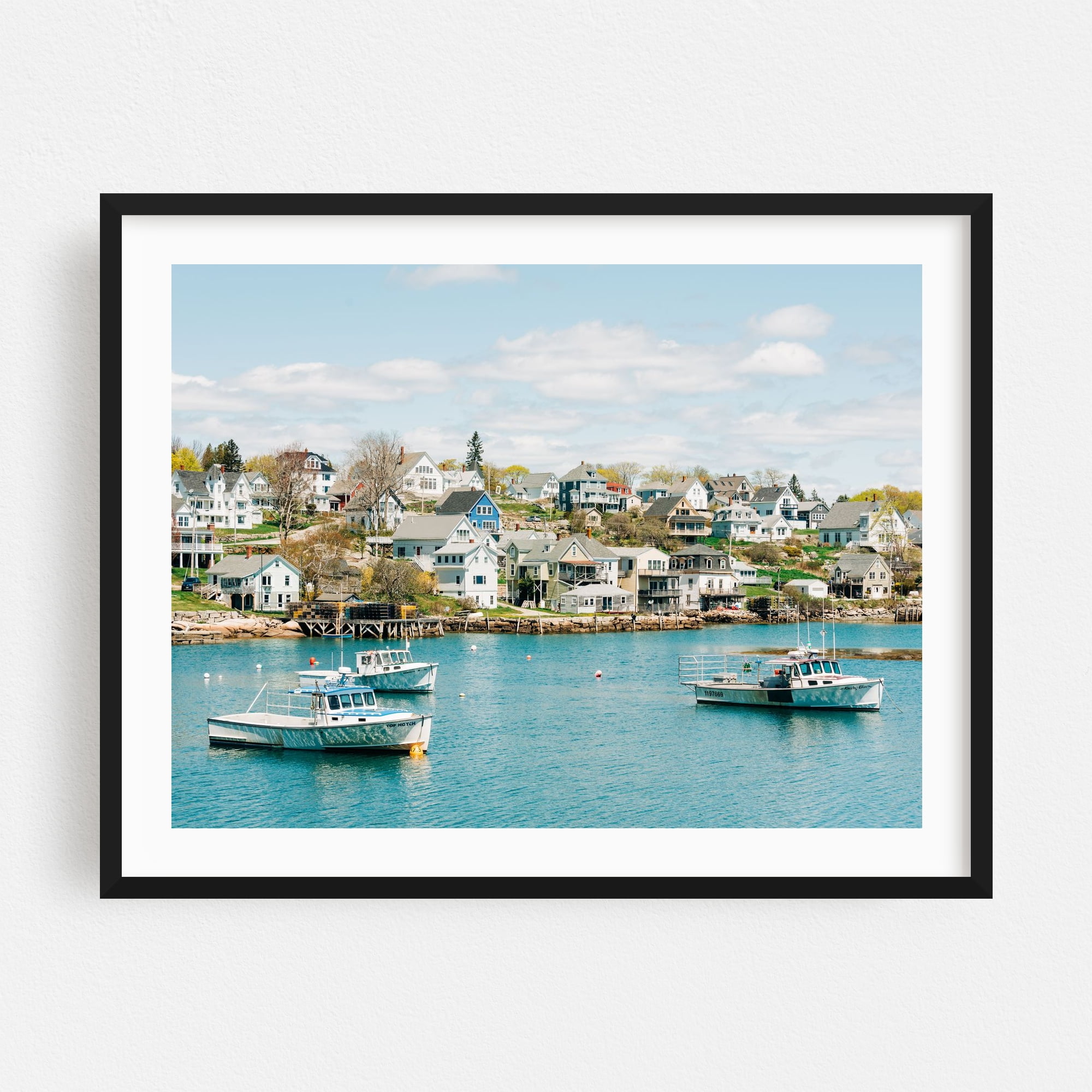 Stonington Boats 01 - Stonington Maine Photography Coastal Harbor Boat ...