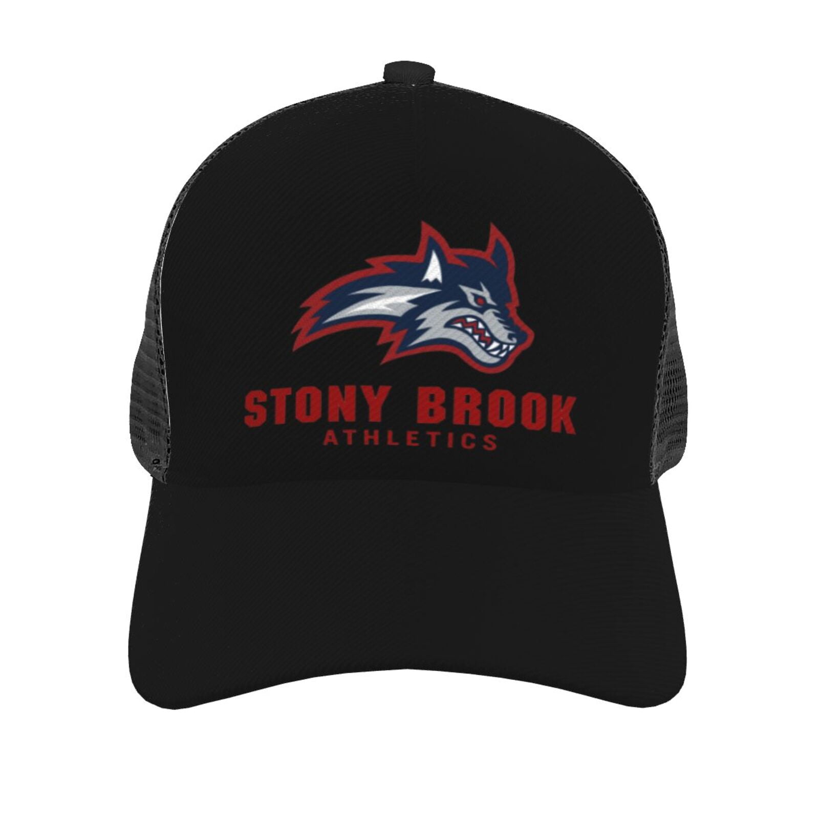Stony Brook University Logo Curved Brim Mesh Baseball Cap Casual Sun ...
