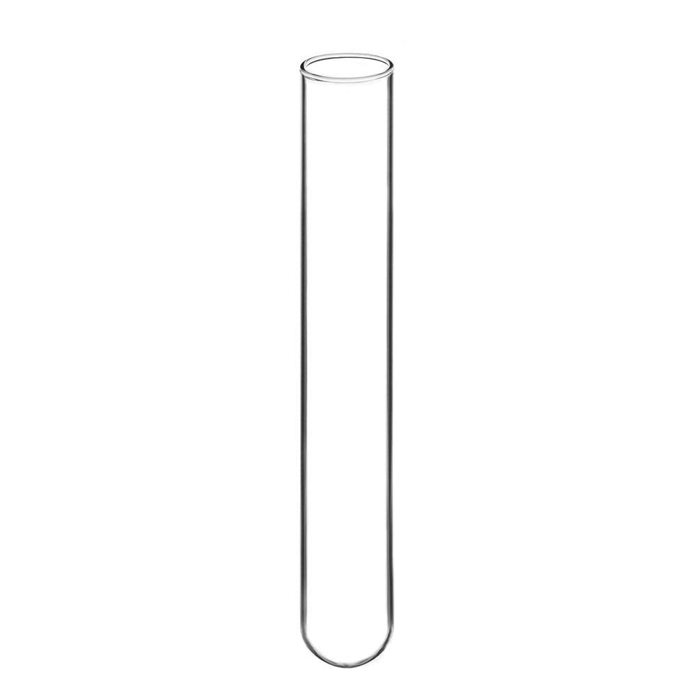 StonyLab Borosilicate Glass Round Bottom Test Tubes, 20ml, 20mm x 150mm ...