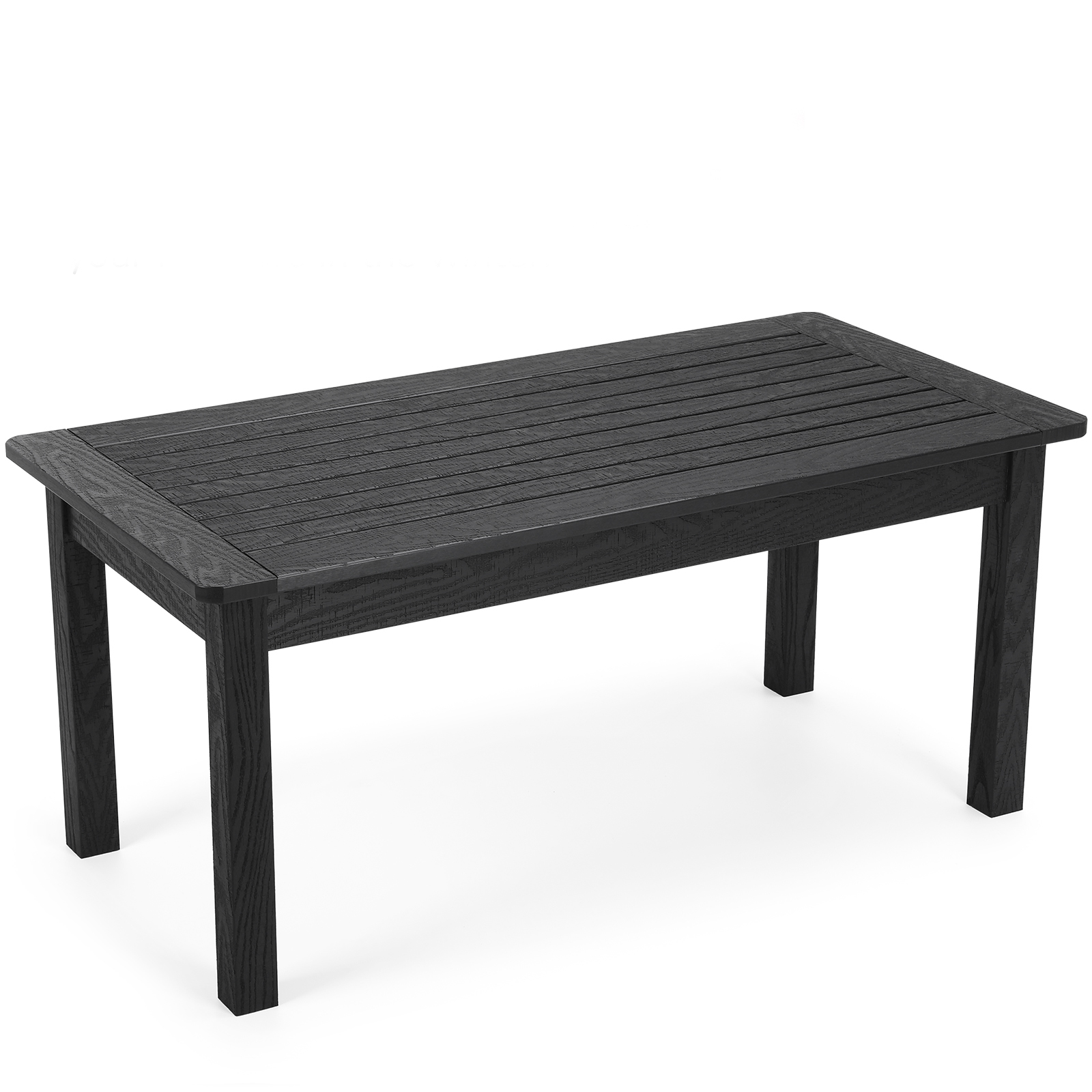 WestinTrends Ashore Outdoor Coffee Table, 32 Inch All Weather Poly Lumber Adirondack Patio ...