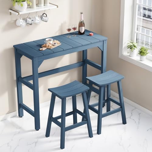 Stoog All-Weather Outdoor Bar Table, Patio Counter Height Bar Tables ...