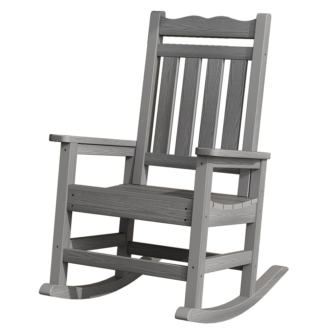 Stoog Outdoor Patio Rocking Chair, Oversized Porch Rocker with 400 lbs ...