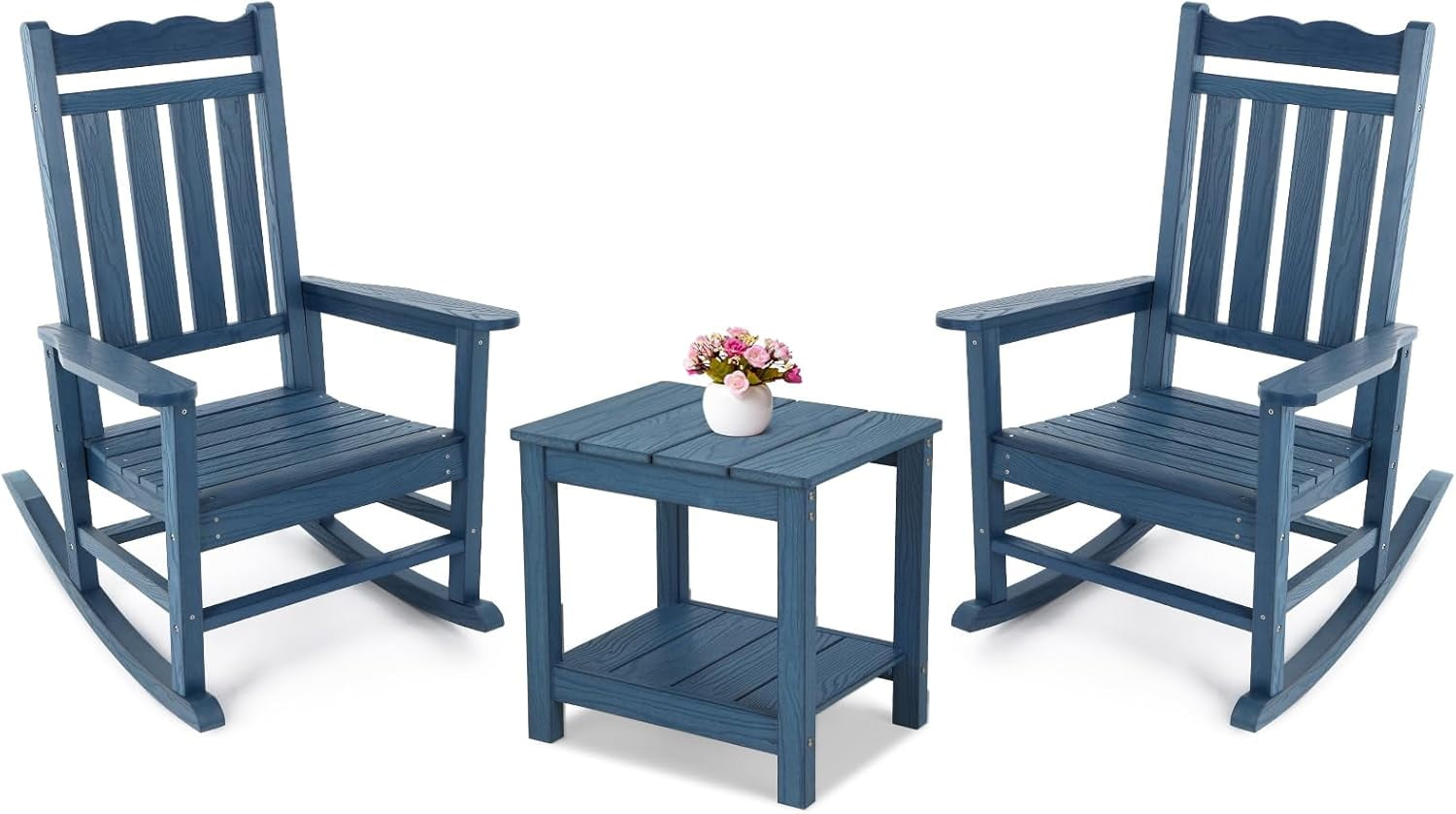 Stoog Oversized Outdoor Rocking Chair, Porch Rocker with 400 lbs Weight ...