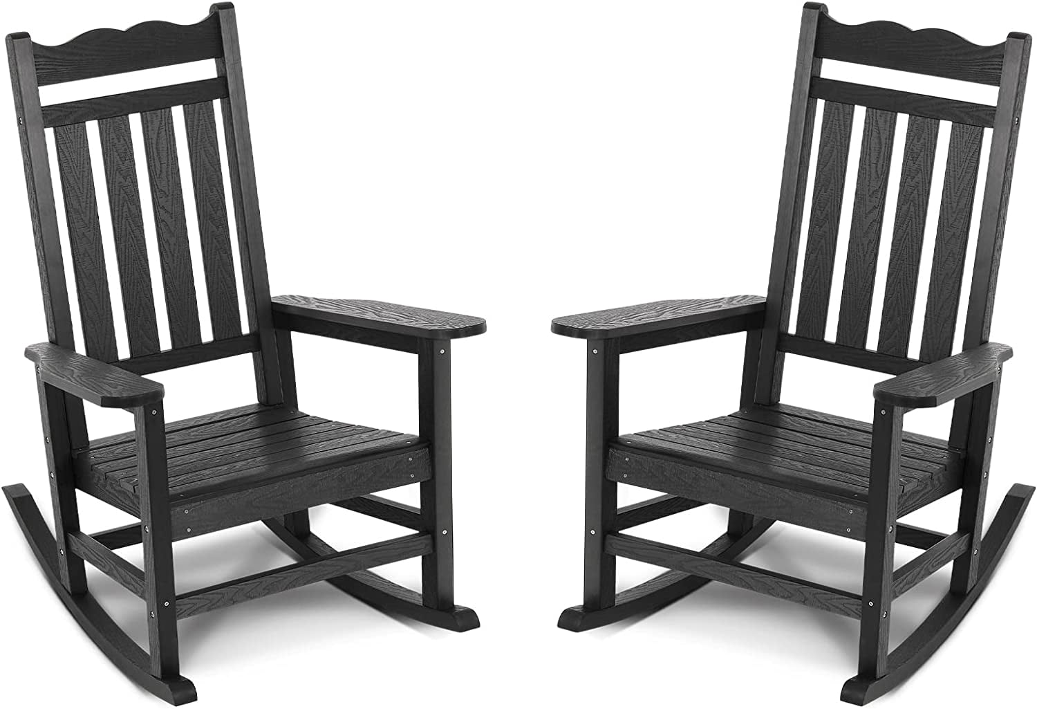 Stoog Oversized Outdoor Rocking Chair, Porch Rocker with 400 lbs Weight ...