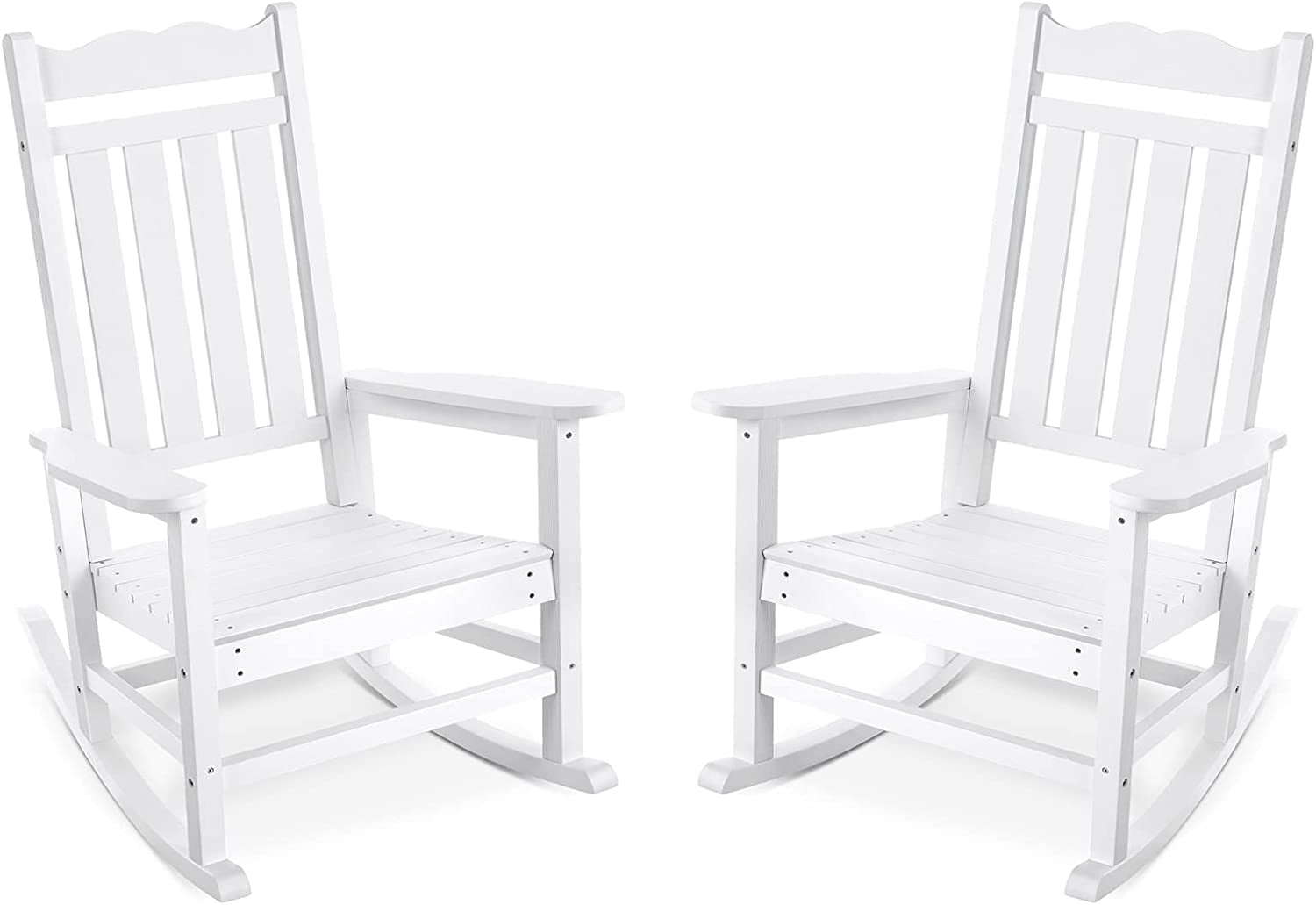 Stoog Oversized Outdoor Rocking Chair, Porch Rocker with 400 lbs Weight ...