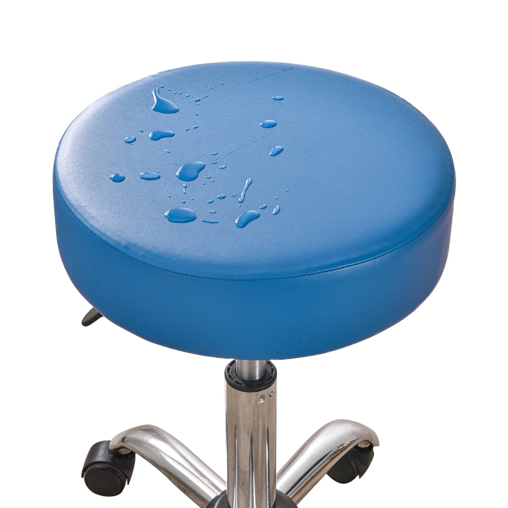 Stool Covers Round Set of 2, Waterproof PU Bar Stool Seat Covers 12-15 ...