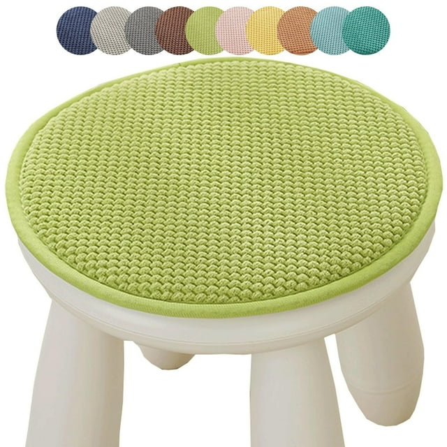Stool Cushion Round 12/14/16/18/10inch Round Chair Cushions with Ties ...