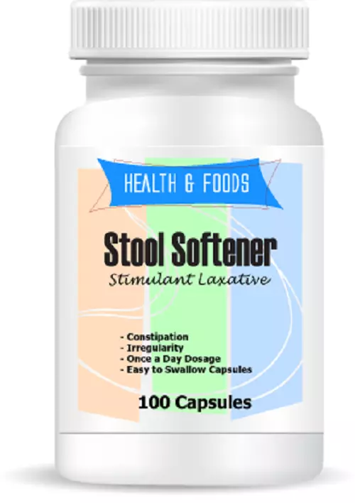 Stool Softener, Help Treat Mild Constipation, Increases amount of Water ...