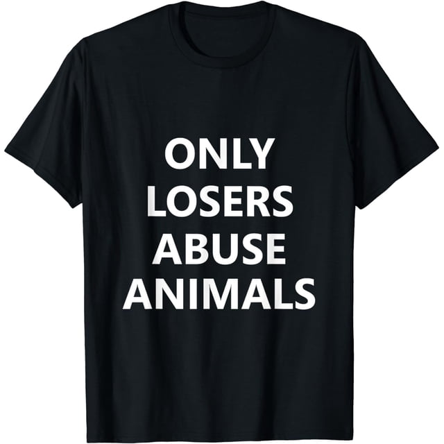 Stop Anti Animal Cruelty Abuse Save Rescue Against Rights T-Shirt ...