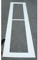 Stop Bar Line Stencil | 12 X 108 inch | 60 mil Standard Grade | for ...