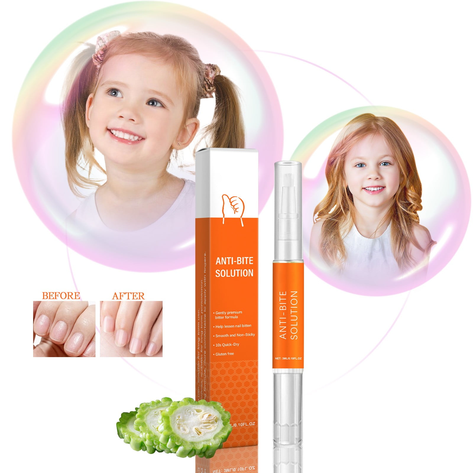 Stop Biting Nail Clip Pen, Prevent Nail Biting, Stop Thumb Sucking ...