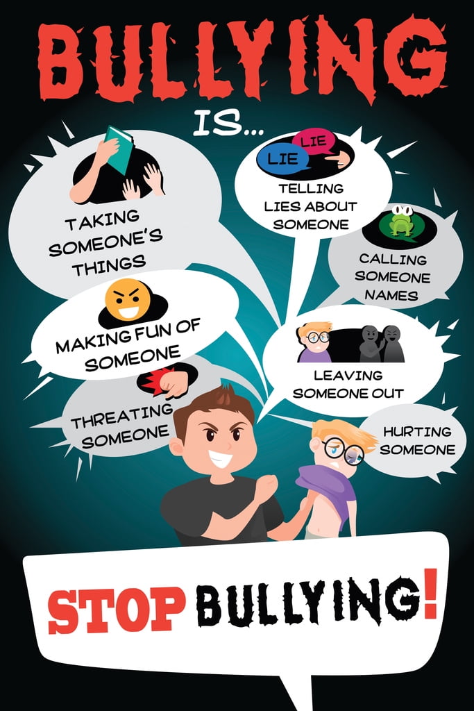 Stop Bullying Classroom Kindness Respect Tolerance Good Behavior ...