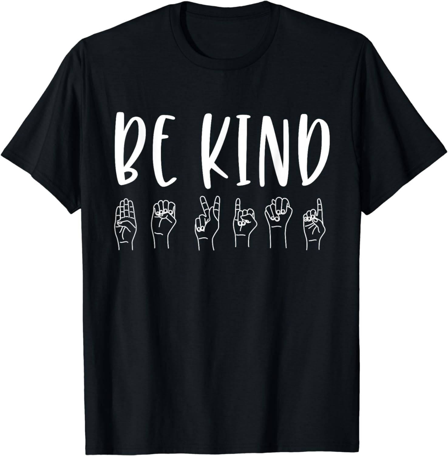 Stop Bullying Kindness Matters Be Kind Sign Language Funny Creative ...