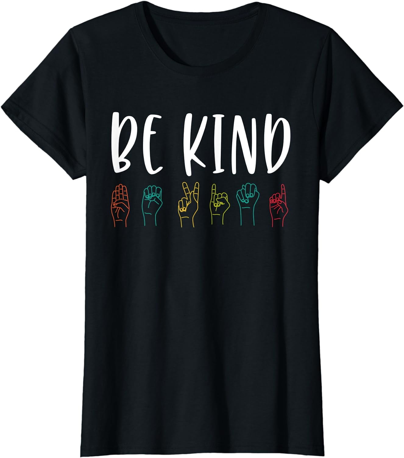 Stop Bullying Kindness Matters Be Kind Sign Language T-Shirt - Walmart.com