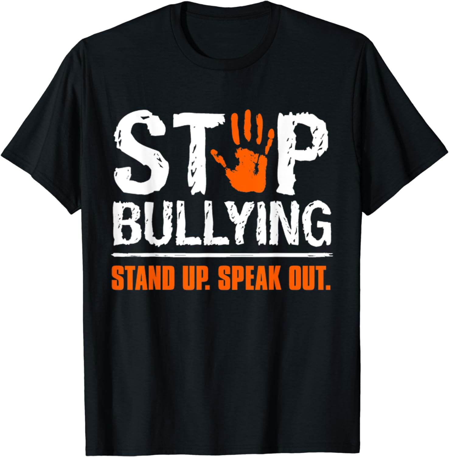 Stop Bullying Orange Tshirt Stand Up Speak Out Unity Day T-Shirt ...