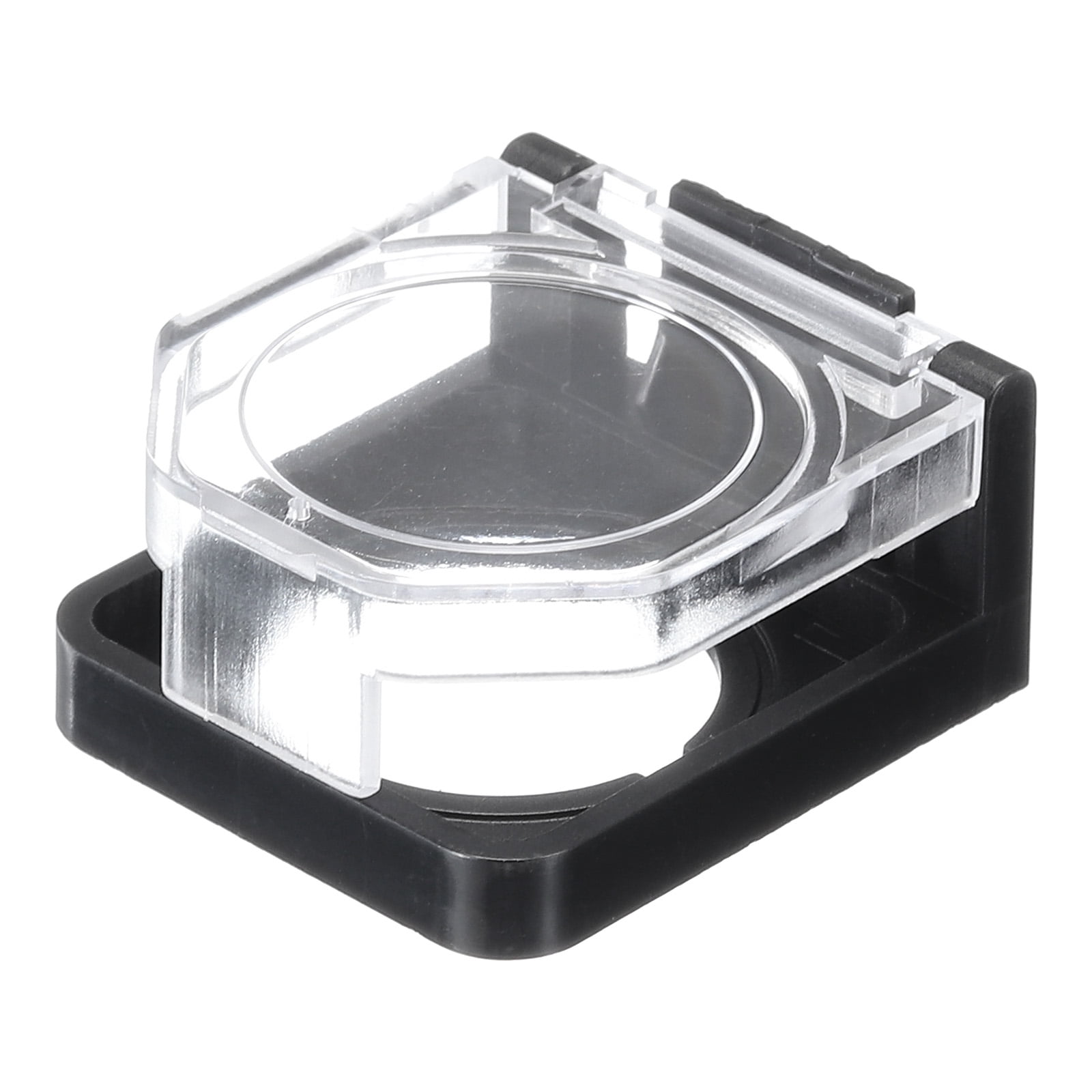 Stop Button Cover, 1.5"x1.7"x0.6" Round Transparent Push Button Switch ...