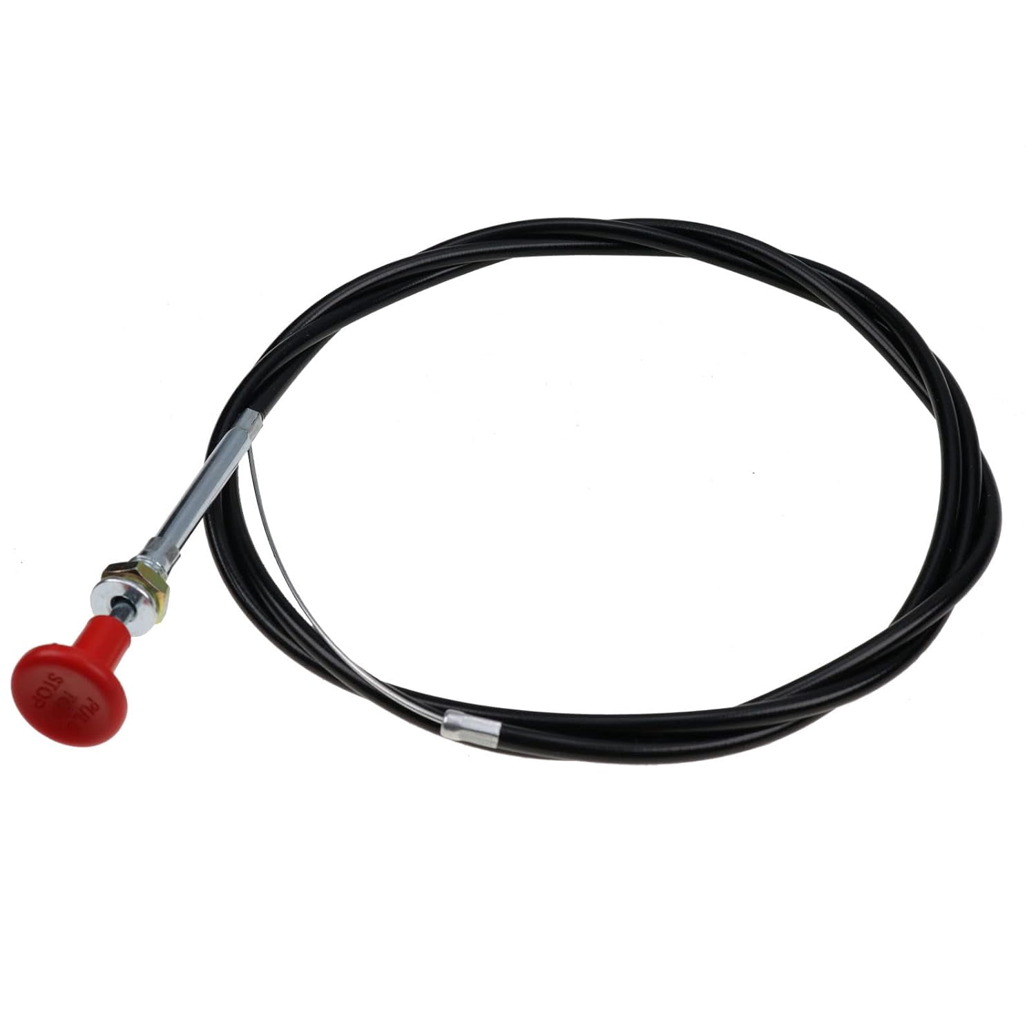 Stop Cable W/Red Knob Shut Off Cable CC66 For Massey Ferguson 165 175 ...