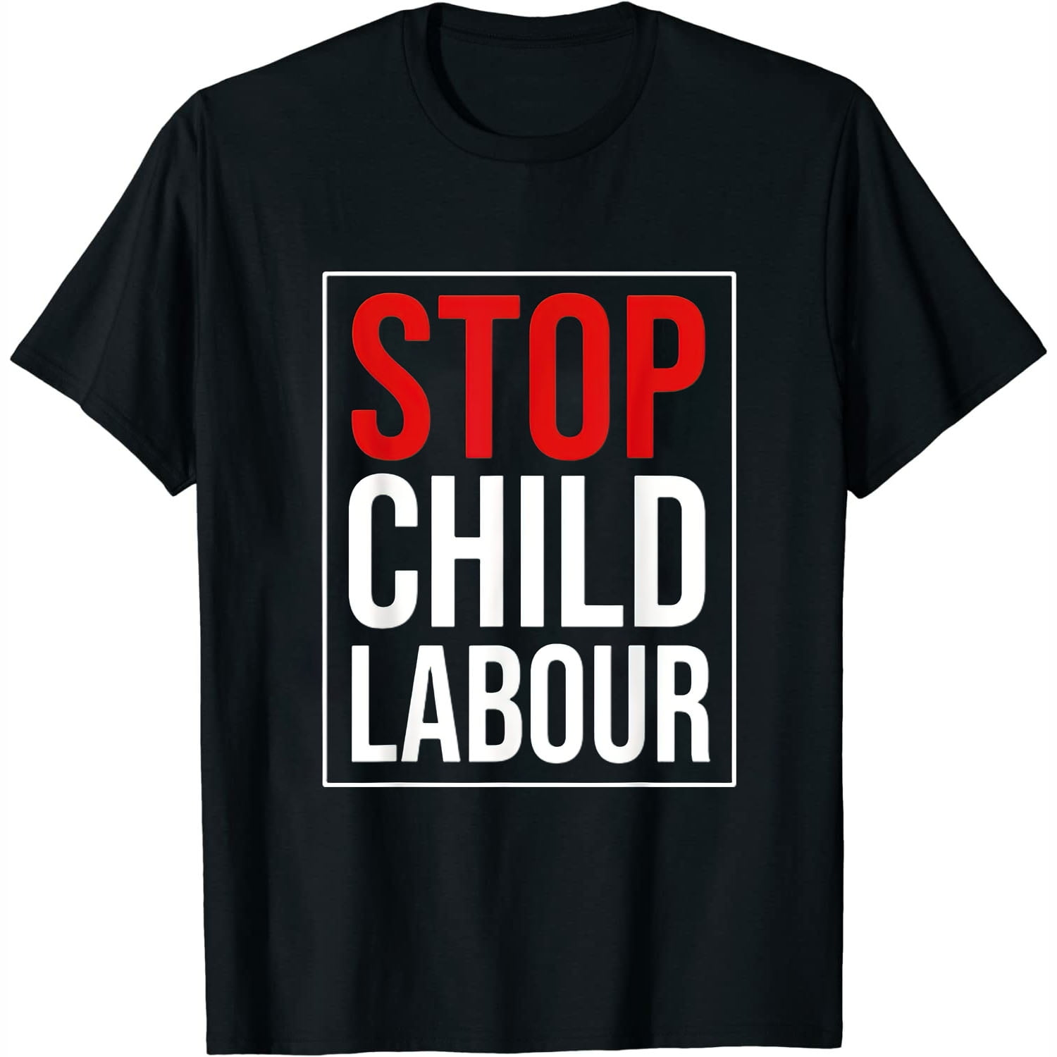 Stop Child Labour World Day Against Child Labour 2024 Womens T-Shirt ...