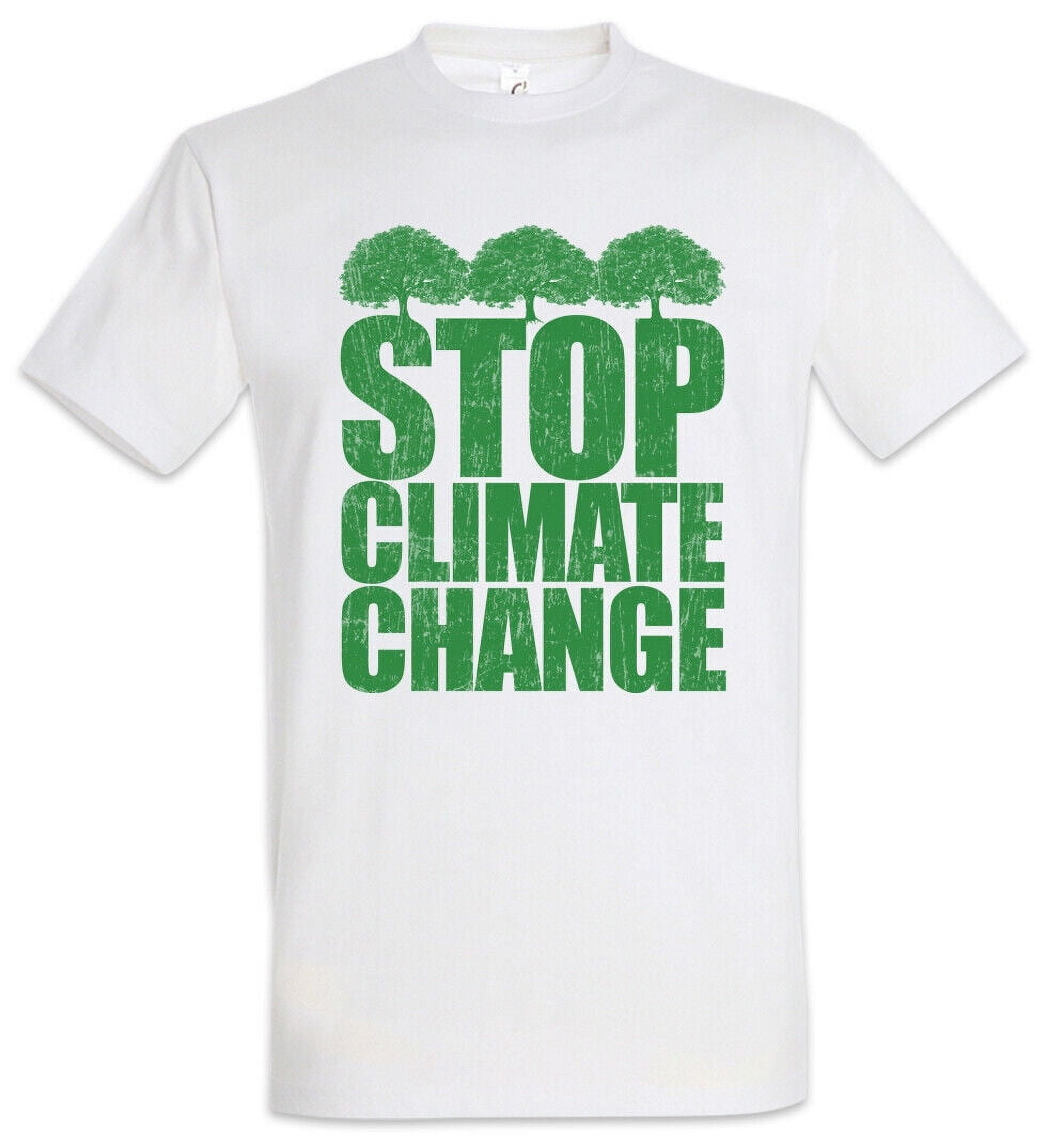 Stop Climate Change T-Shirt Save The World Klimawandel Globale Erwärmung Vegan - Walmart.com