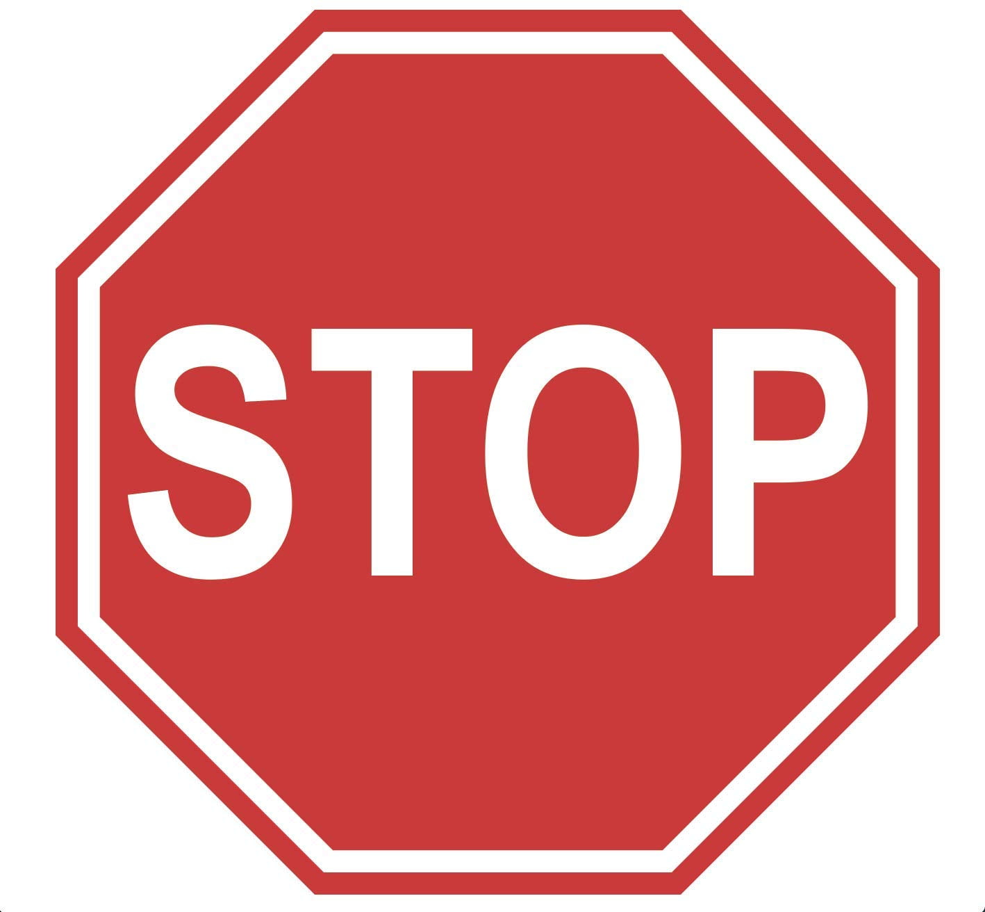 "Stop" Durable Laminated Vinyl Floor Sign- Sign by Graphical Warehouse ...