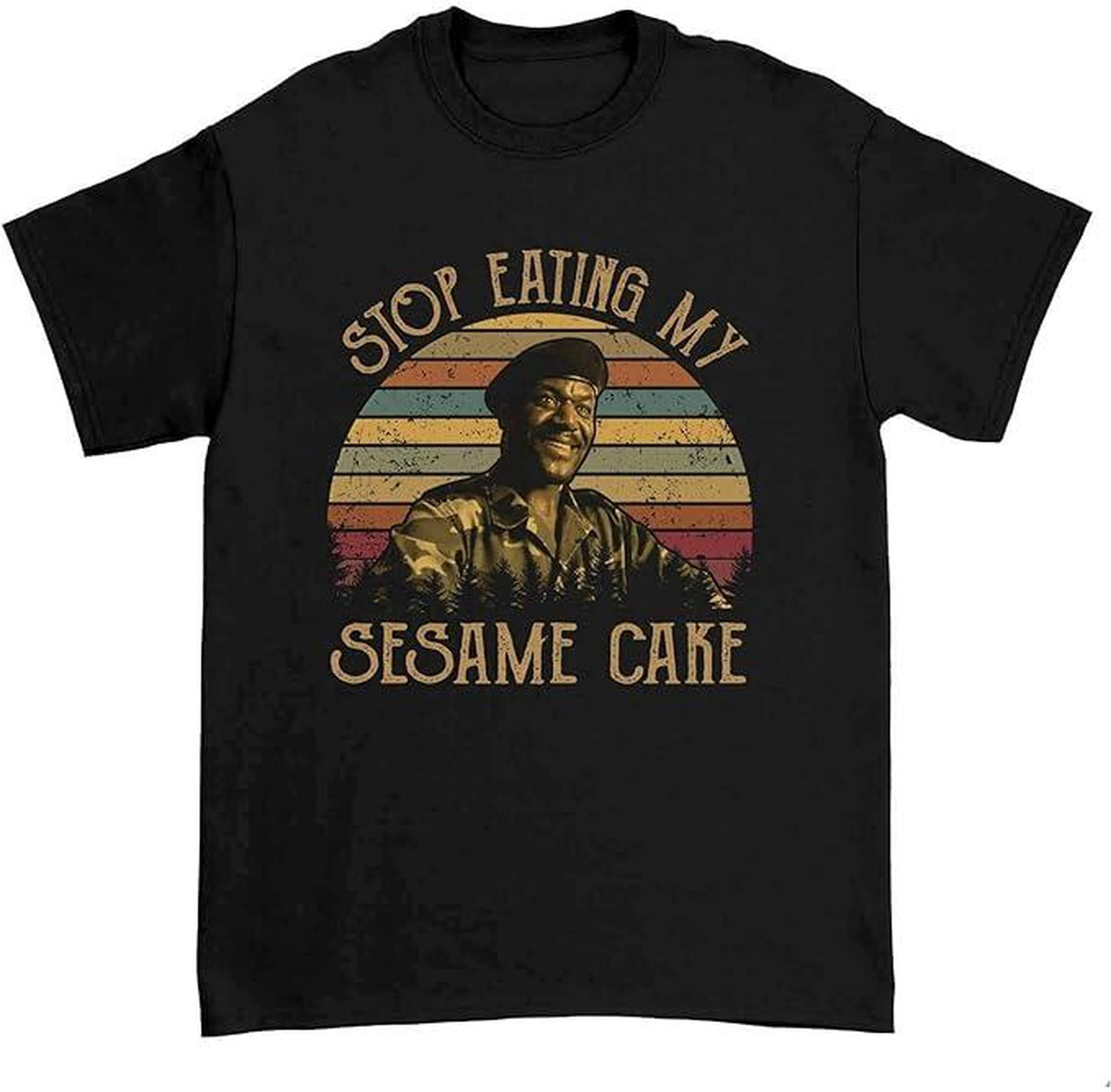 Stop Eating My Sesame Cake Vintage T-Shirt - Walmart.com