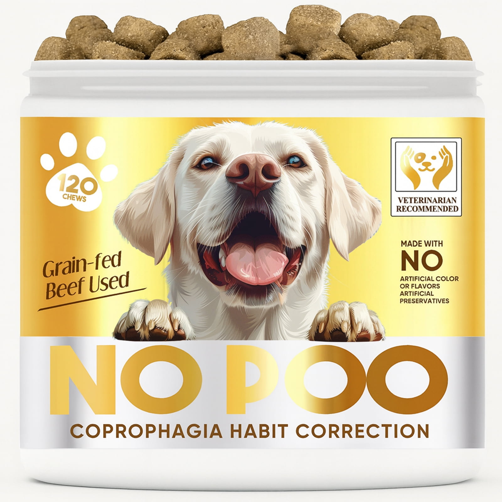 Stop Eating Poop for Dogs, No Poo Chews for Dogs, Stopping Dog from ...