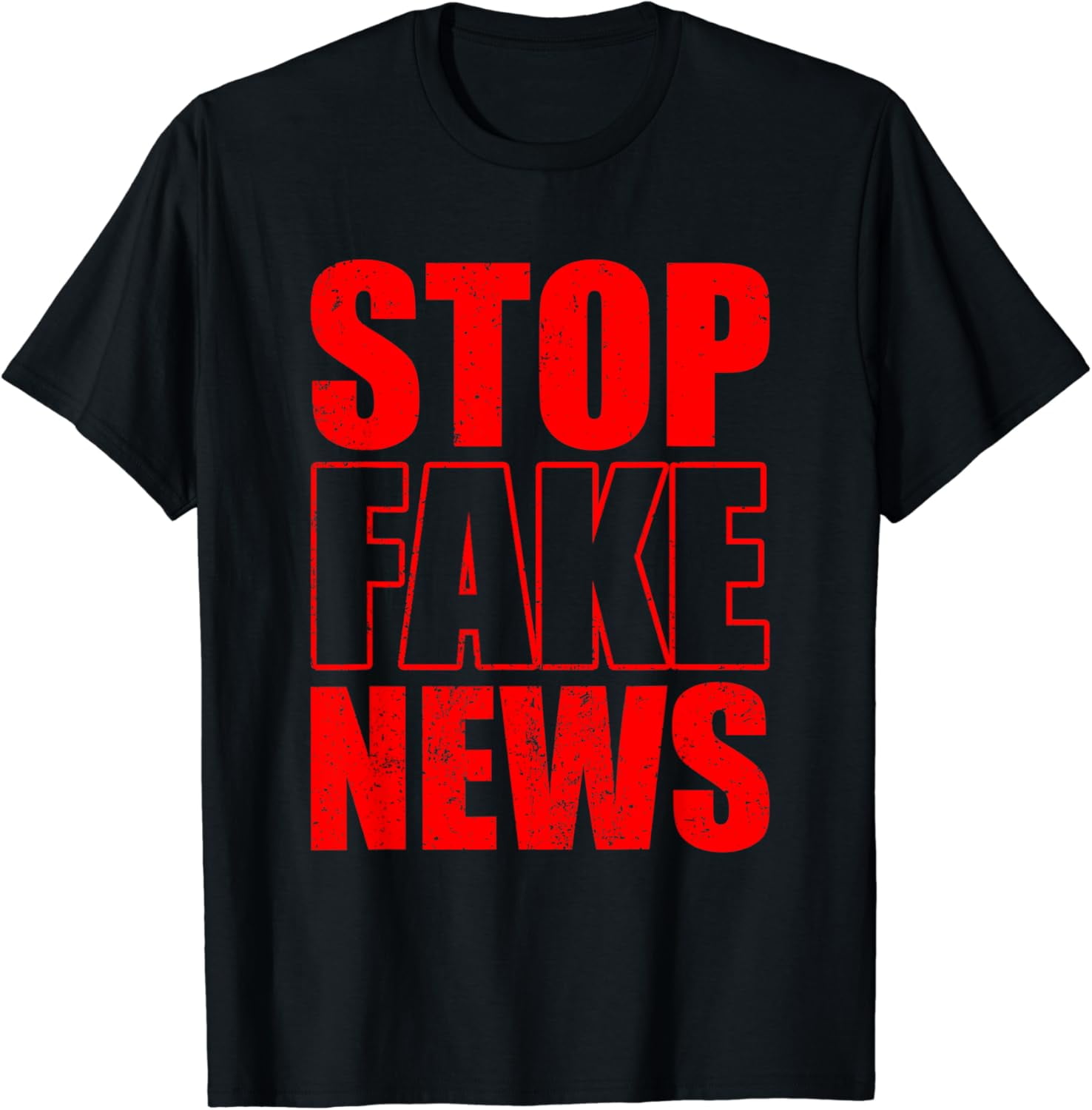 Stop Fake News Rights Journalism Journalist Press Freedom T-Shirt ...