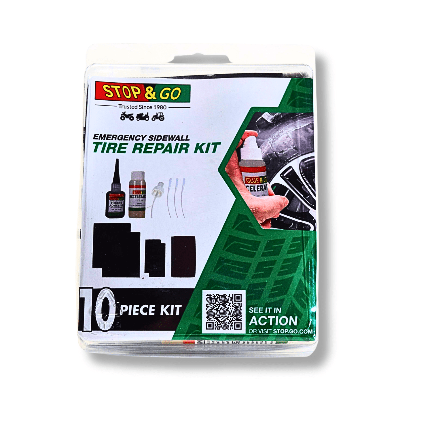 Stop & Go SW1010 Emergency Off-Road Tire Sidewall Repair Kit (Large ...