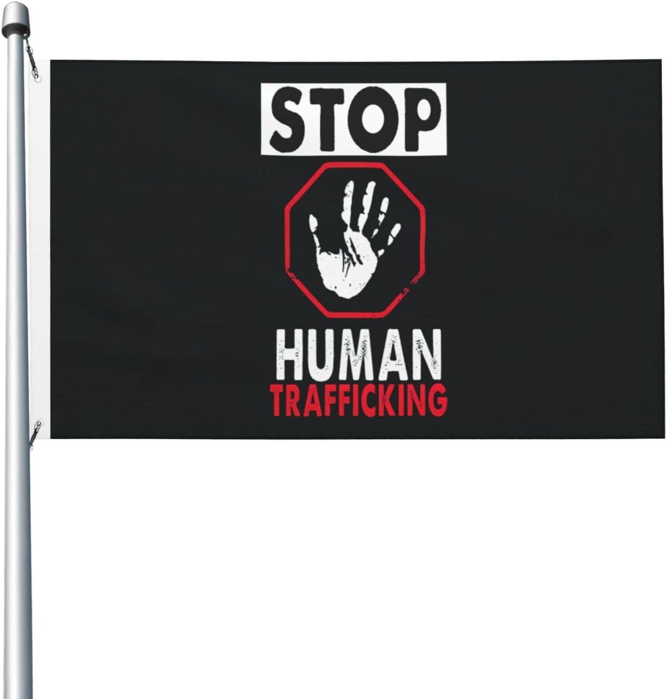 Stop Human Trafficking Garden 3x5Ft Flag Outdoor Indoor Party Home House Sign Decor Banner Fade ...