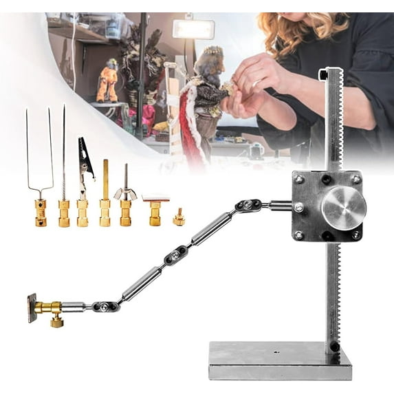 Stop Motion Animation Figures Motion kit with 25cm Stainless Steel Rig ...