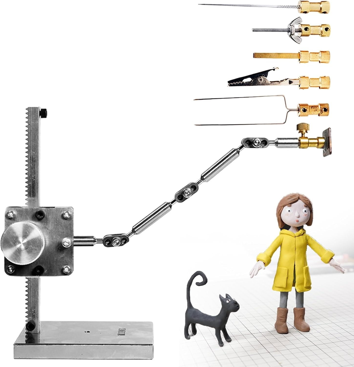 Stop Motion Animation Motion Rig Arm kit with single-rail winder & 6 ...